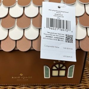 kate spade | Bags | Kate Spade Gingerbread House Satchel Crossbody Bag ...